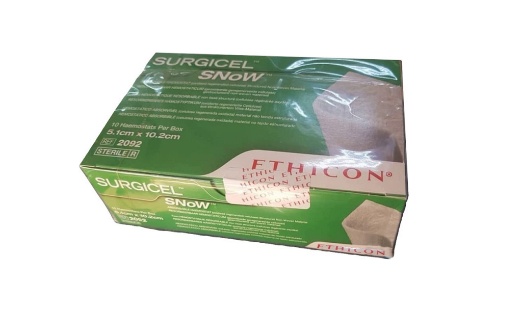 SURGICEL SNOW 5.1CM X 10.2CM 2092 - Maxima Medical